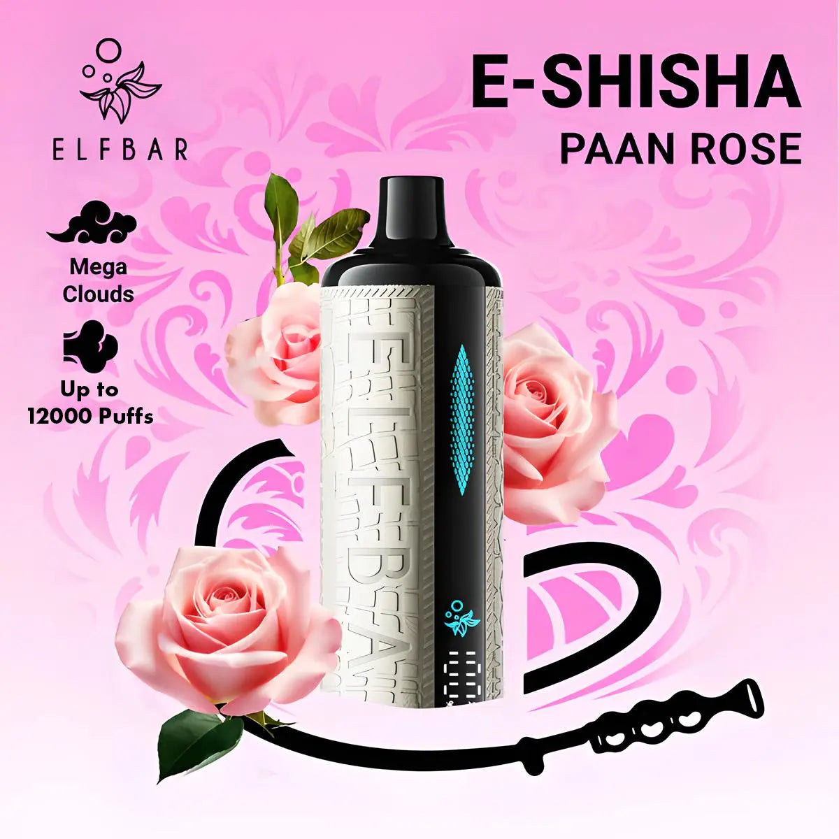 ELF BAR Vape 12000 – Paan Rose: Blumiger Genuss — FEENBAR